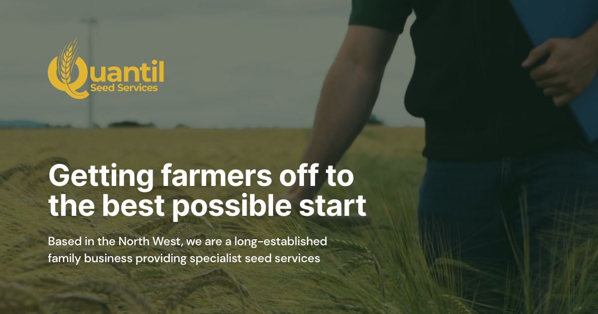 Leaders in the North-West for specialist seed services - Quantil Seed Services